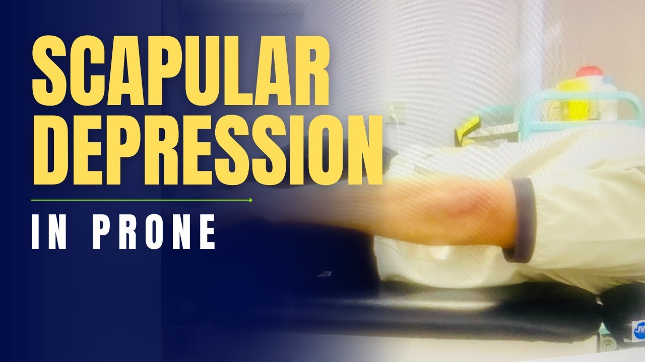Prone Scapular Depression - YouTube