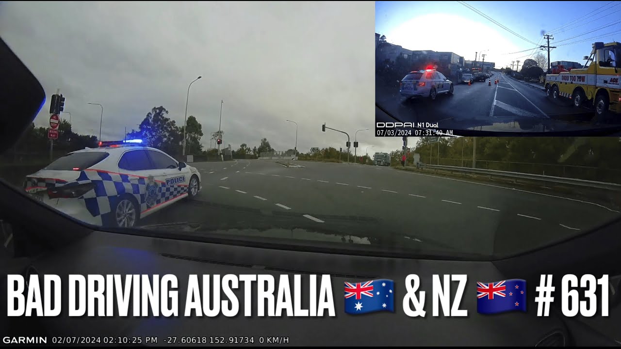 BAD DRIVING AUSTRALIA & NZ # 631...evasive action - YouTube