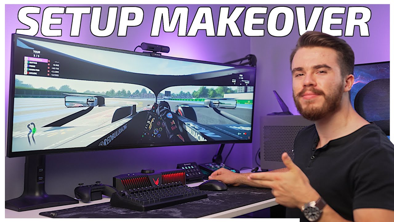 My Gaming & Productivity Setup! ~ 2022 Desk Setup Makeover - YouTube