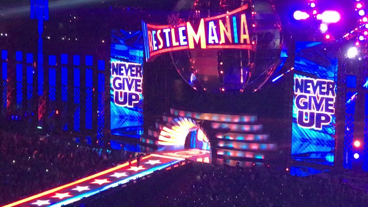 4/2/2017 WWE Wrestlemania 33 (Orlando, FL) - John Cena Entrance - YouTube