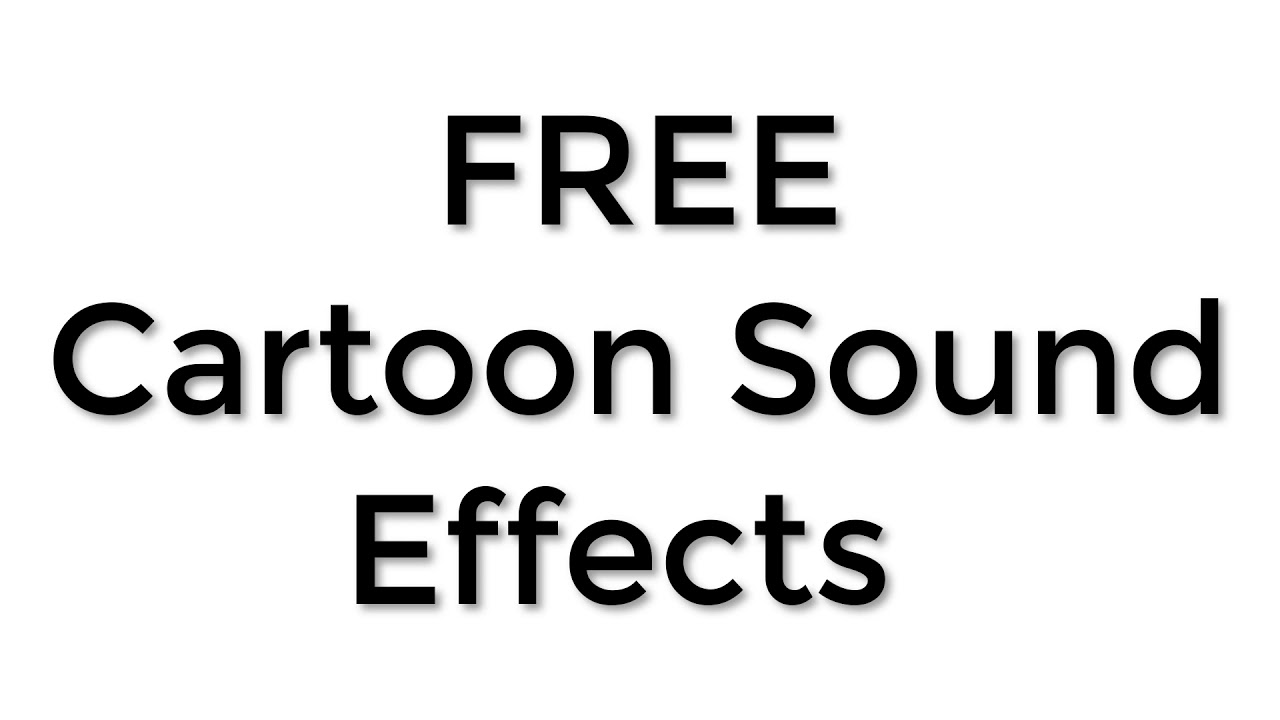 FREE CARTOON SFX non copyrighted Sound Effects (465 SAMPLES) sample ...