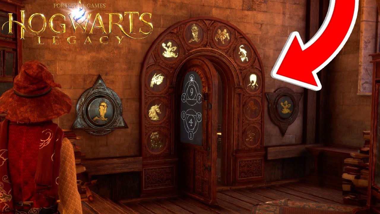 COME APRIRE TUTTE LE PORTE SEGRETE CON I NUMERI E SIMBOLI su HOGWARTS ...
