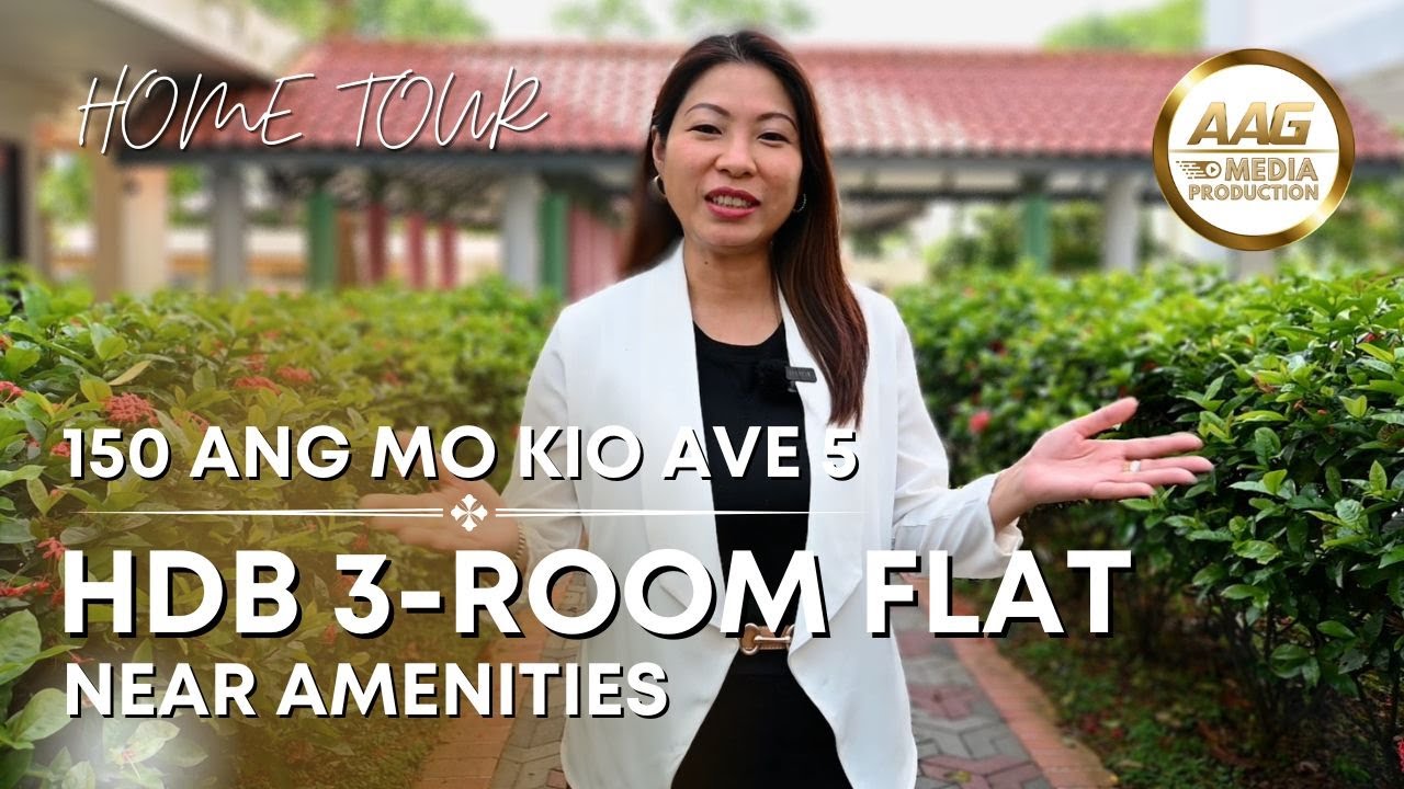 Singapore HDB Property Home Tour | 150 ANG MO KIO AVE 5 | 3NG Model ...