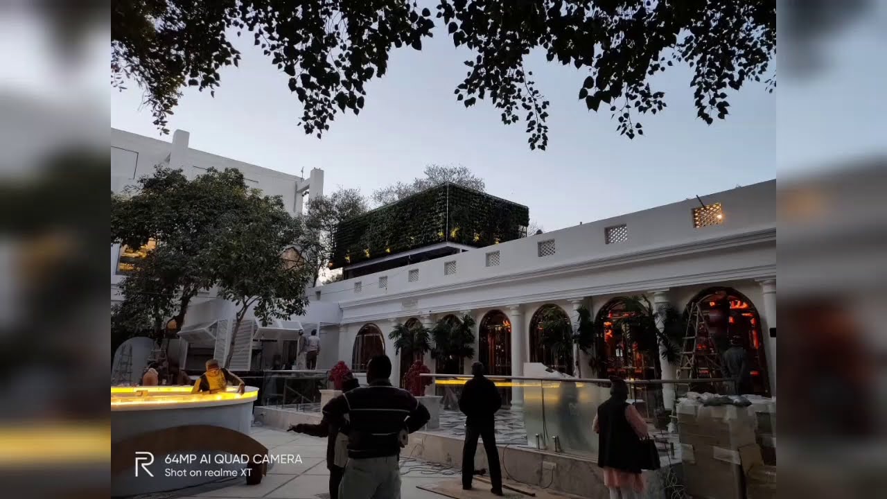Design and Installation of Natural Vertical Garden @ Diablo, Mehrauli ...