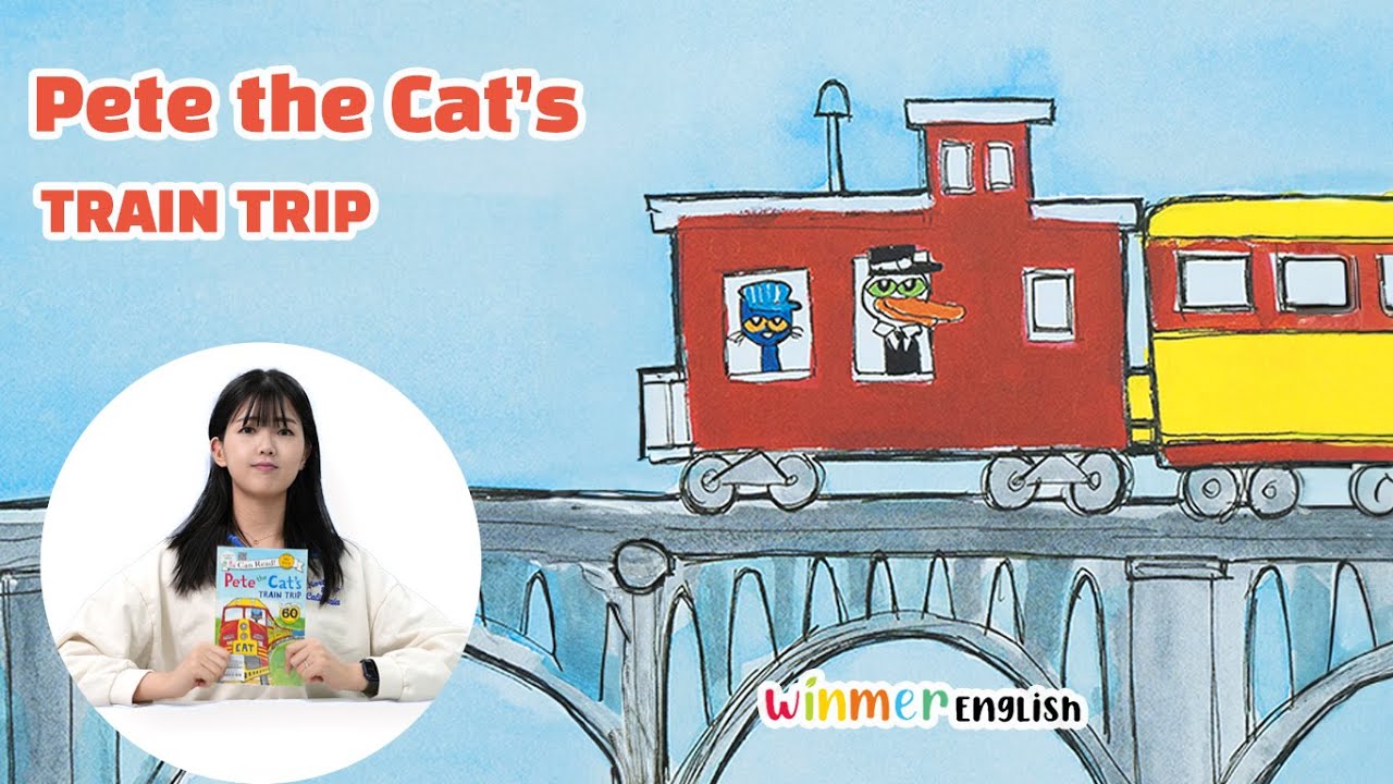 🔔Read aloud for kids📚Pete the Cat's Train Trip by James Dean | AR1.7 ...