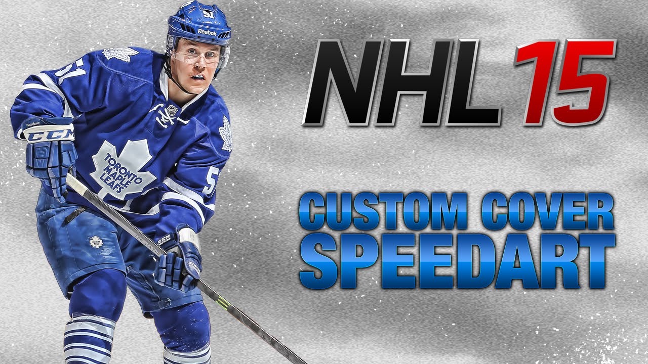 Custom NHL 15 Cover - Speed Art | Jake Gardiner - YouTube