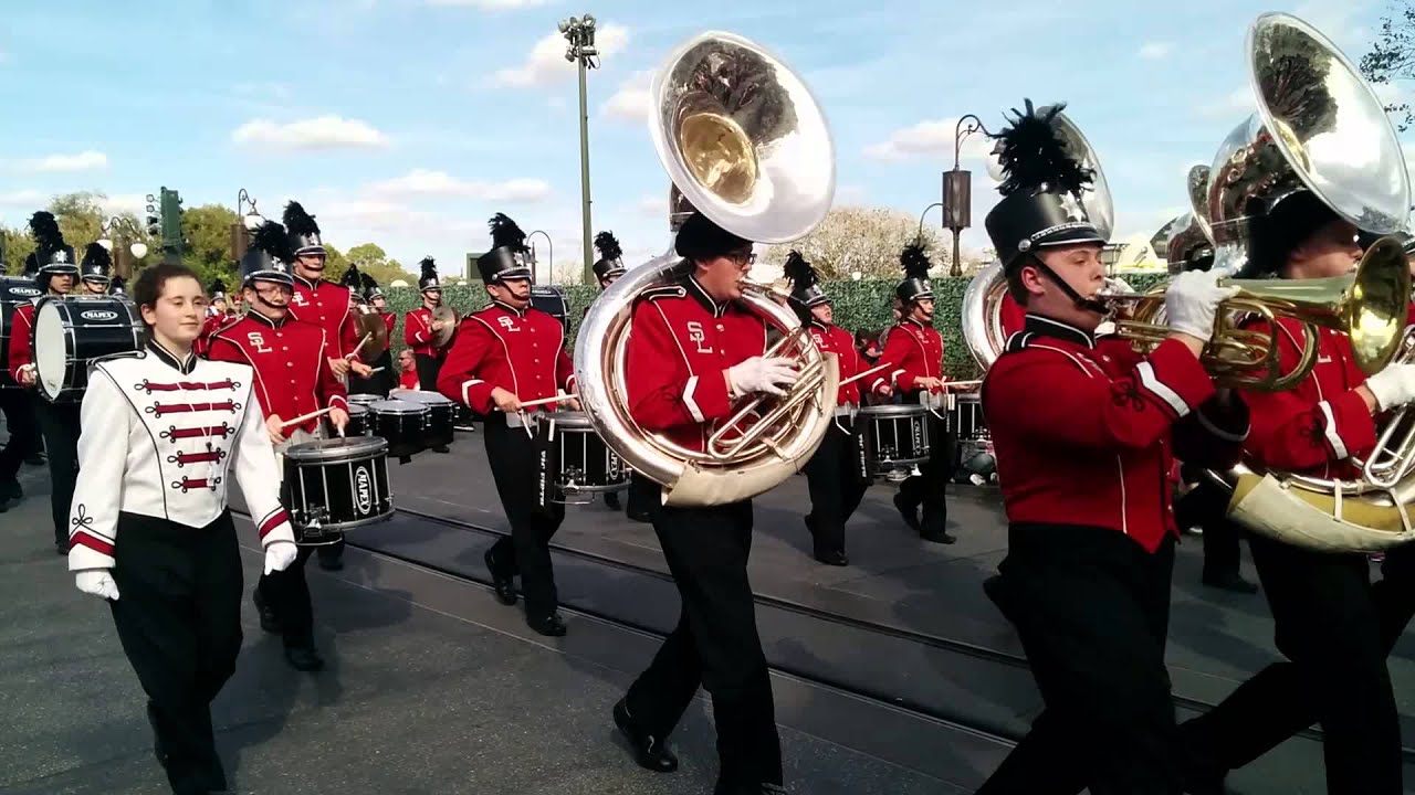 Spring Lake High School Marching Band At Disney! - YouTube