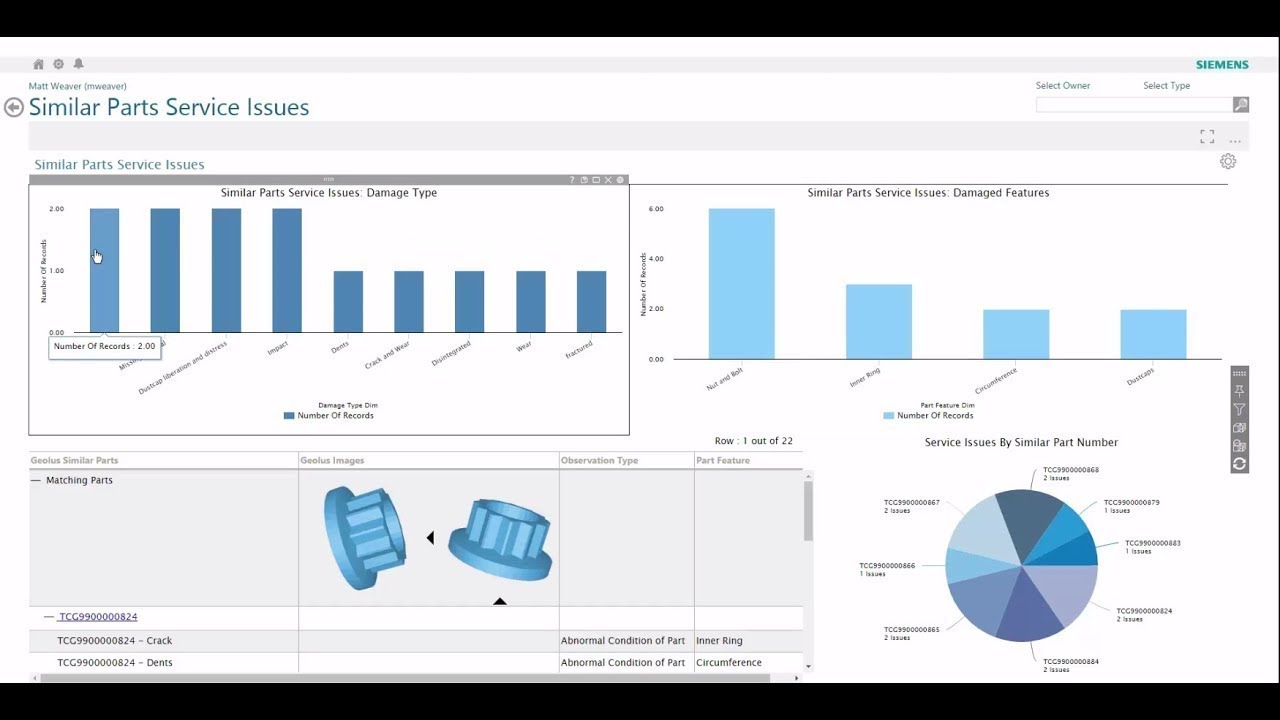 Shape Search Analytics - in Teamcenter AWC - YouTube