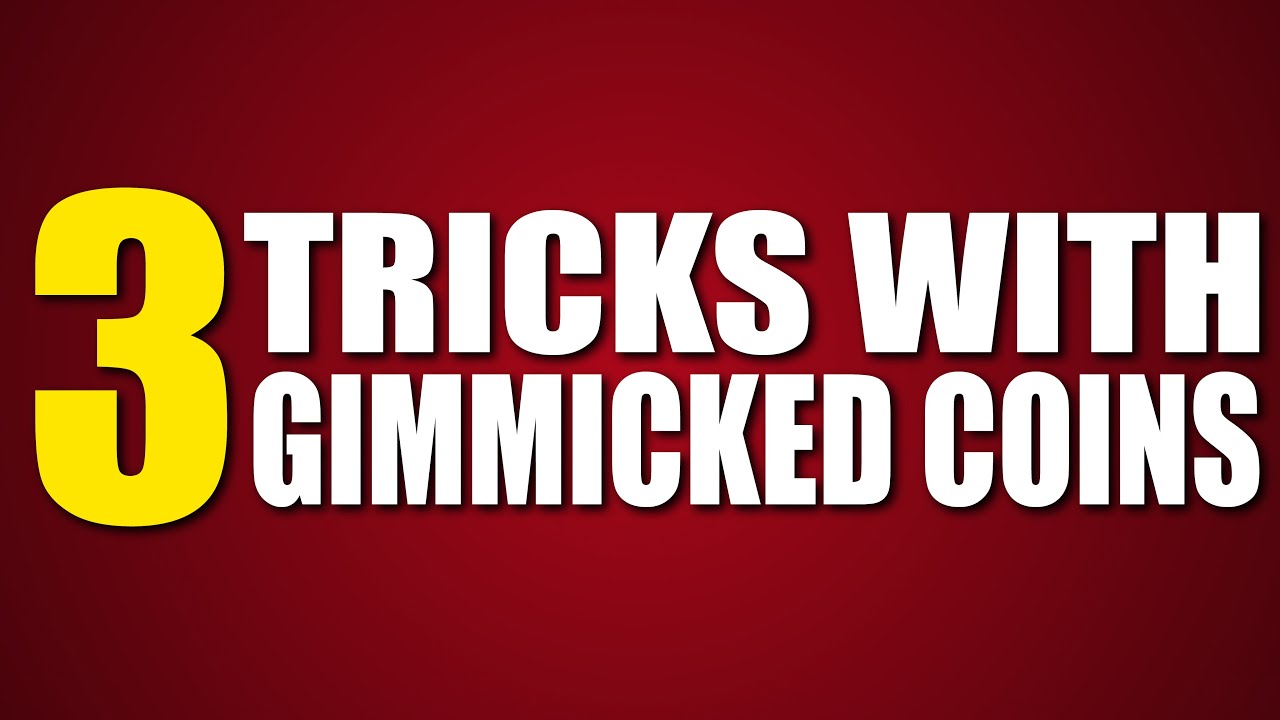 3 Tricks With Gimmicked Coins You Haven't Seen Before | Magic Stuff ...