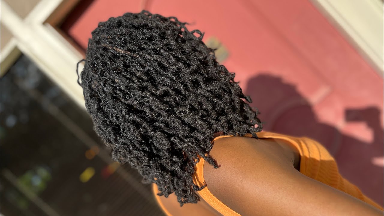 Watch me take out my two strand twist! - YouTube