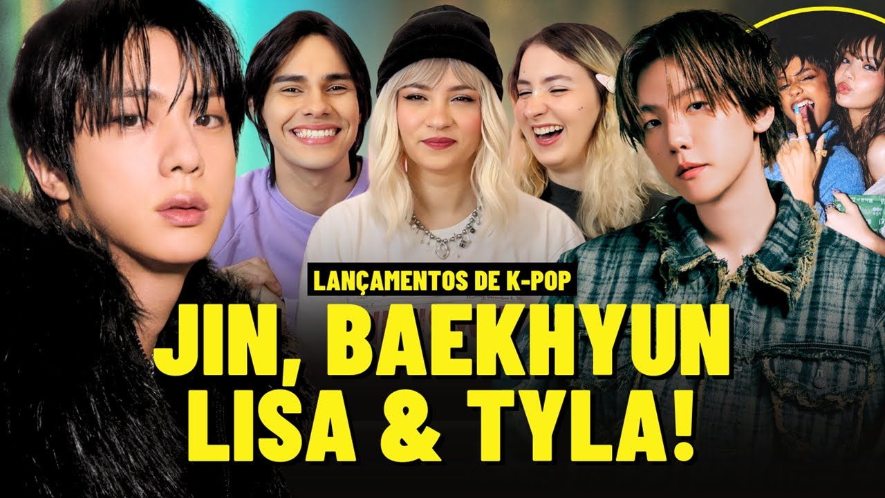 REAGIMOS A "DSYLM" DE JIN, "ELEVATOR" DE BAEKHYUN E “WIWY” DE LISA ...