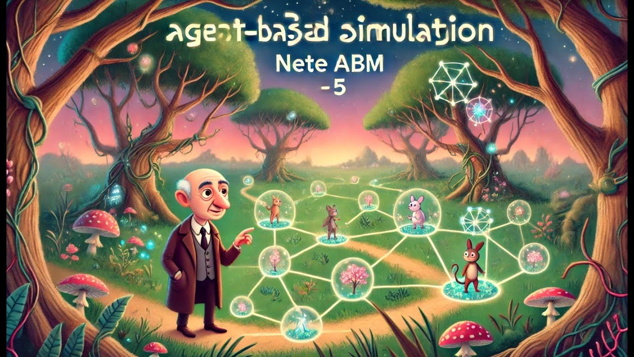 סימוליצה 5 : NETLOGO - YouTube