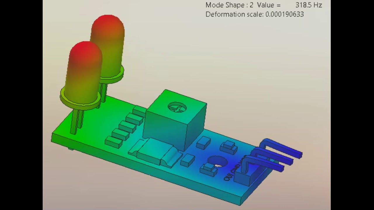IR Sensor vibration analysis - YouTube