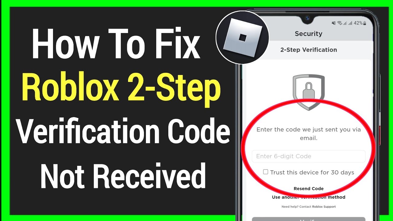 How To Fix Roblox 2 Step Verification Not Sending Email Fix Roblox how-to-fix-roblox-2-step-verification-not-sending-email-fix-roblox
