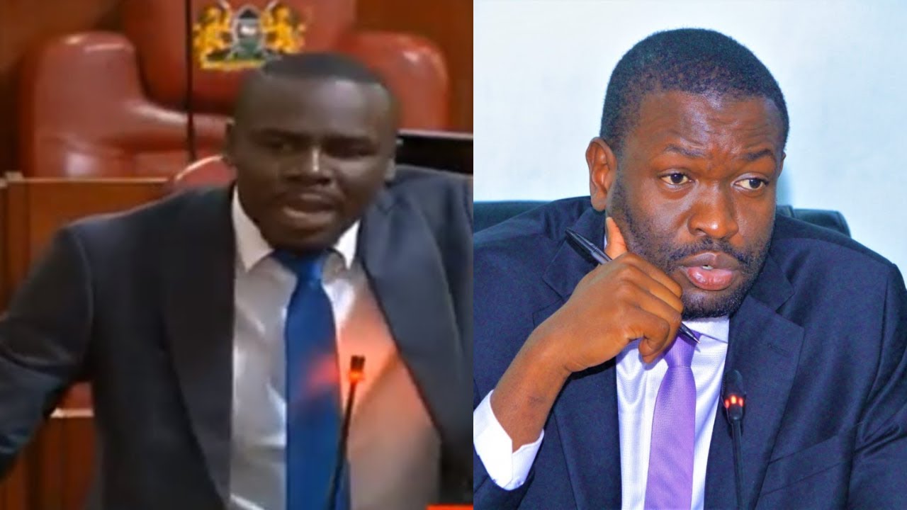 MP SILVANUS OSORO LECTURES SENATOR SIFUNA FOR ATTACKING CS ERIC MUUGA ...
