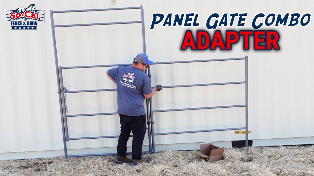 How to Use Our Panel Gate Combo Adapters - YouTube