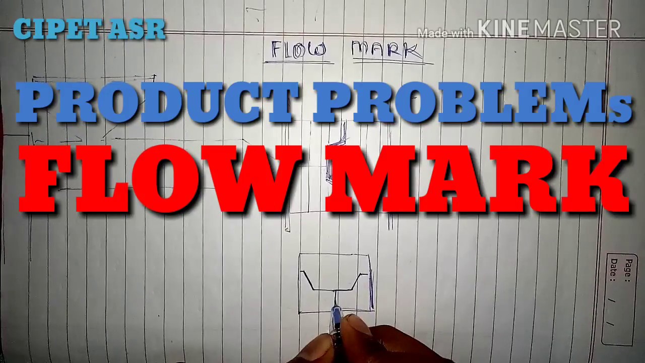 What is Flow mark and their remedies - YouTube
