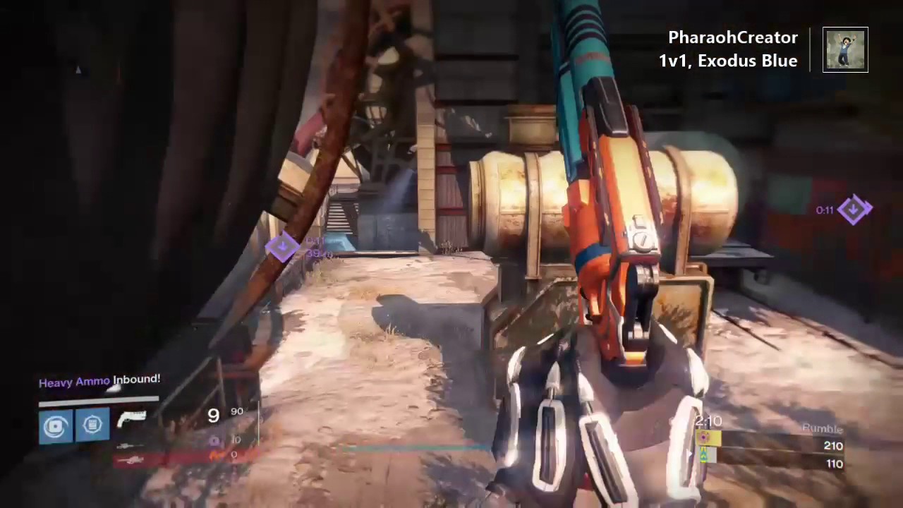 1v1 Pvp, Exodus Blue - Destiny - YouTube