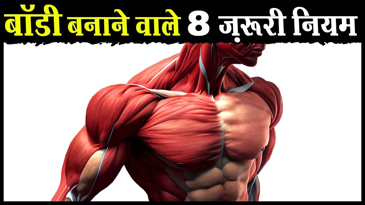8 बातें जानकर बनाओ मनचाही बॉडी | 8 Tips for Muscular Body | body kaise ...