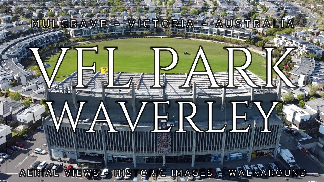 Aerial view - Historic images - Walkaround : VFL Park - Waverley Park ...