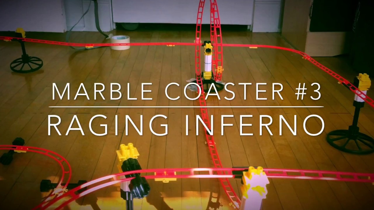 Marble Roller Coaster - Raging Inferno - YouTube