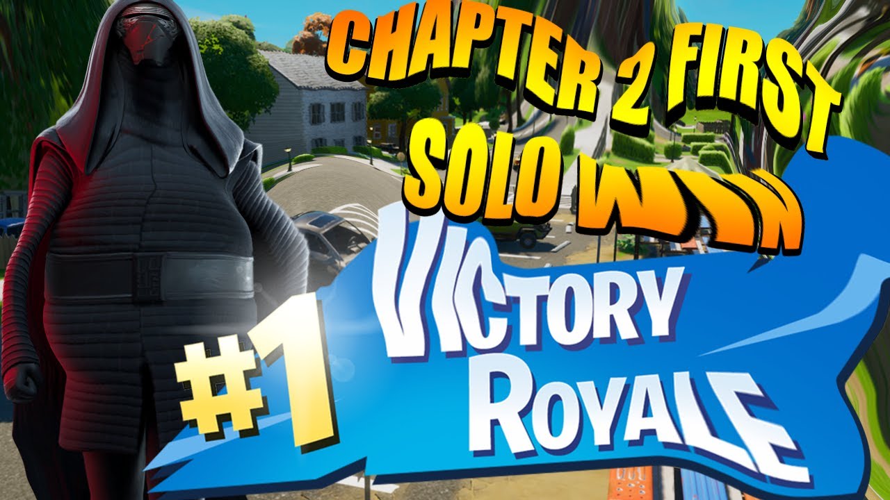 My First Solo Chapter 2 Win! (Fortnite) - YouTube