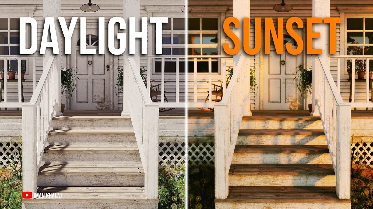 Stunning Renders: Daylight & Sunset Lighting for Architectural ...