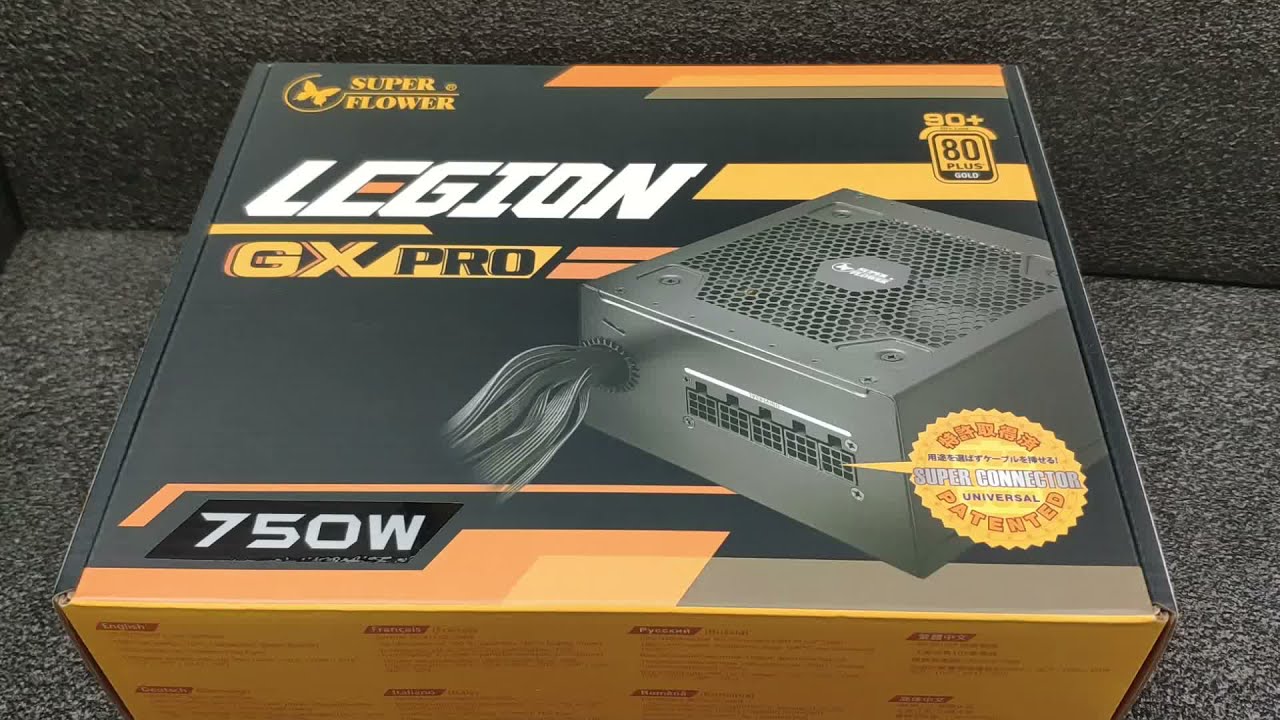 Unboxing SuperFlower LEGION GX Pro Power Supply - YouTube