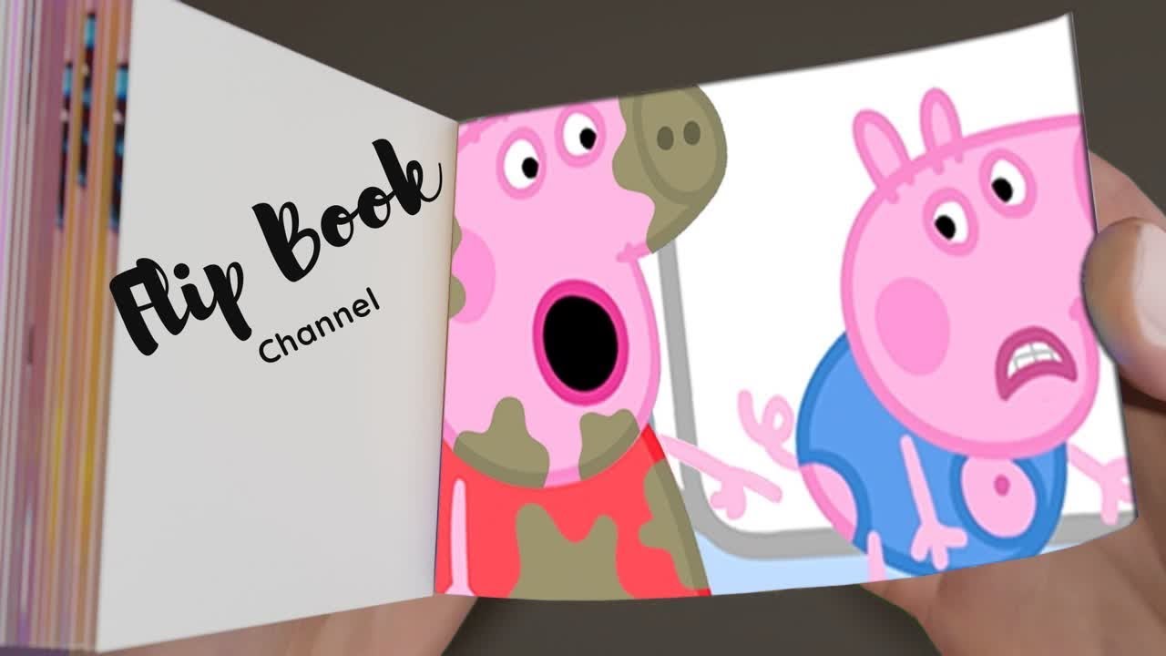 Flip Book - Peppa Pig Full Episodes - George's New Clothes - Cartoons ...
