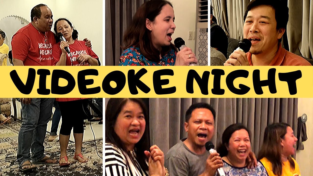 Videoke Night 🎤📺🔈🎵 [Couples Group 15th Anniversary Part 2*] - YouTube