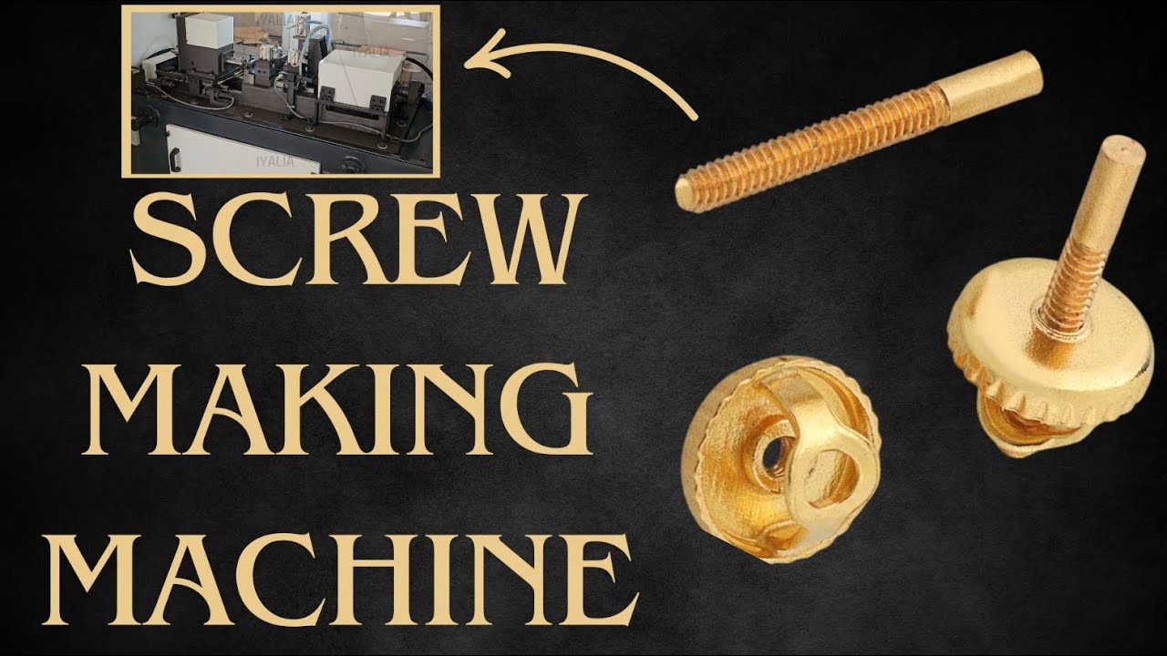 Building a Micro Screw Making Machine for My Jewelry - YouTube
