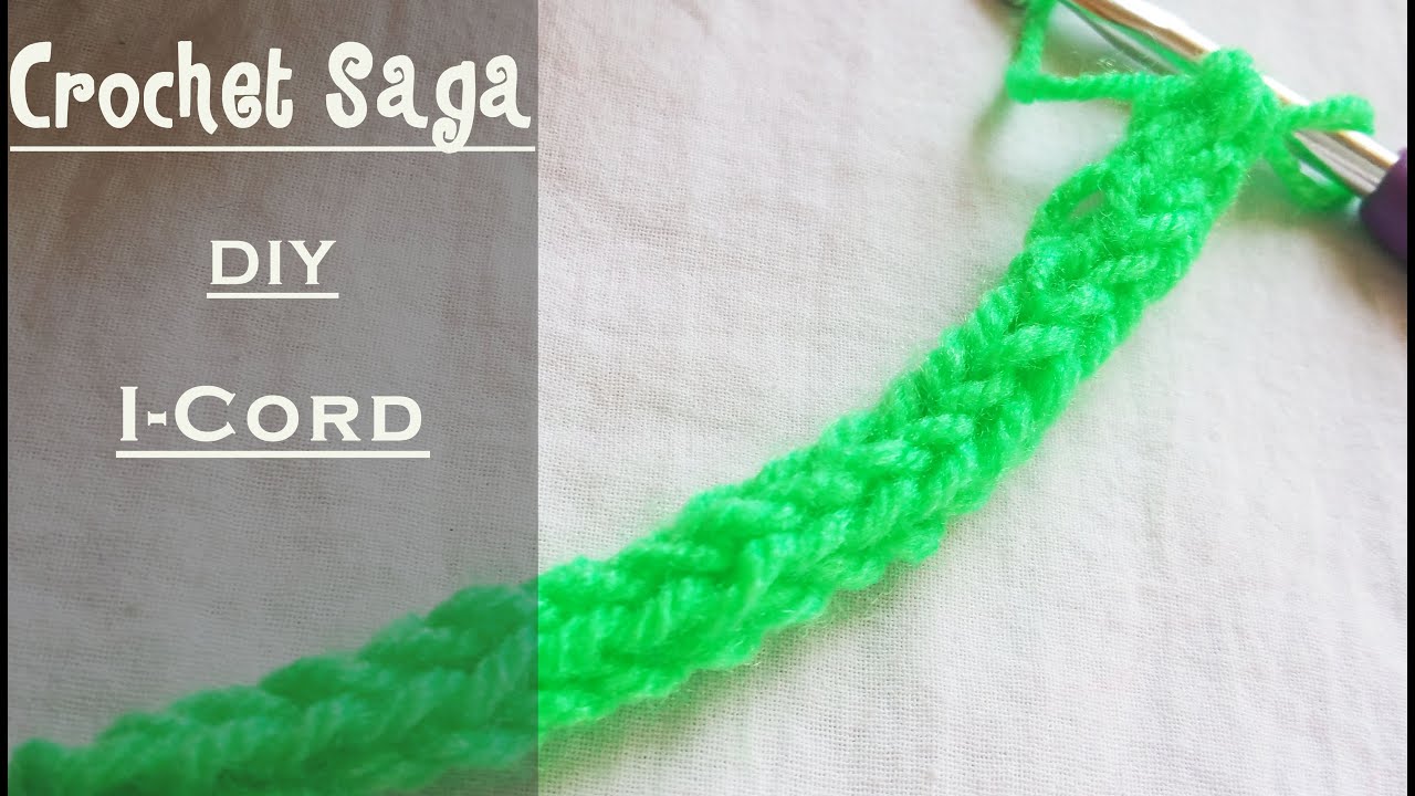 Easy Step by step Crochet I-Cord tutorial for beginners. - YouTube