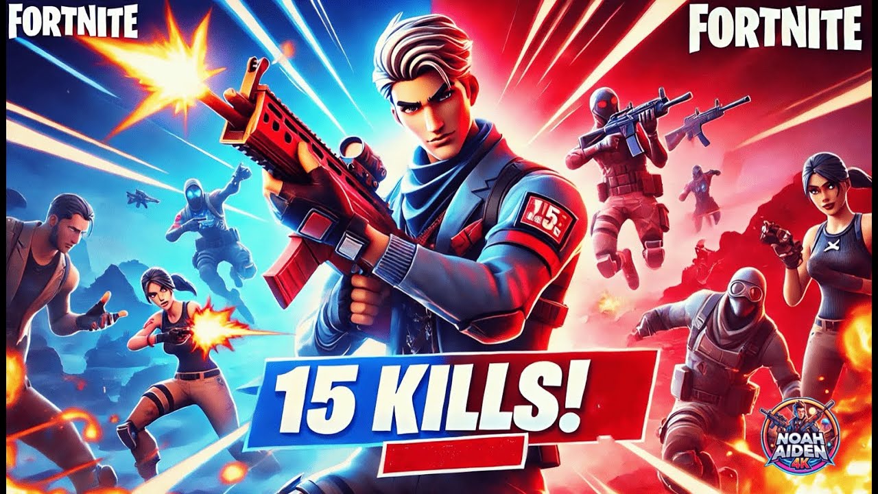15 Kills in Red vs Blue? Deze Strategieën Moet Je Zien! | Fortnite ...