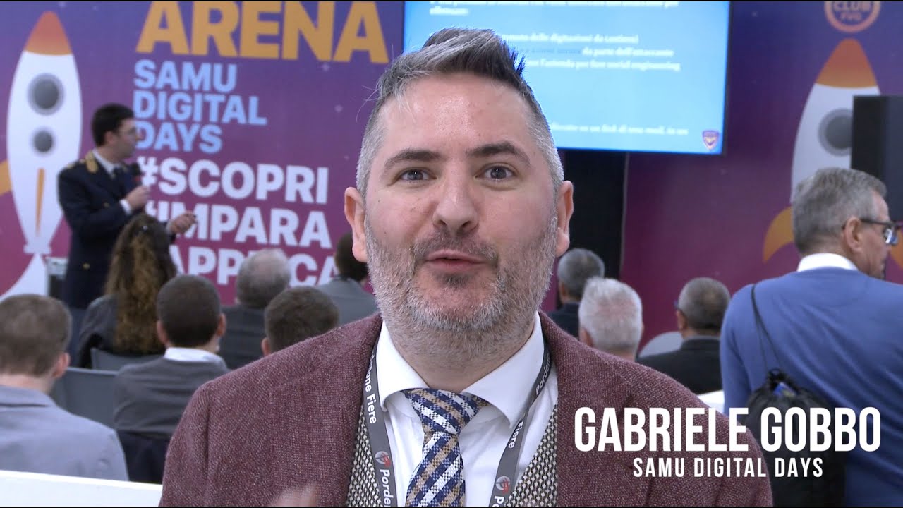 SamuExpo 2020 - Clip Gabriele Gobbo Samu Digital Days - YouTube