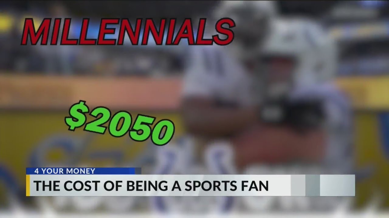 4 Your Money: Study shows the cost of being a sports fan - YouTube