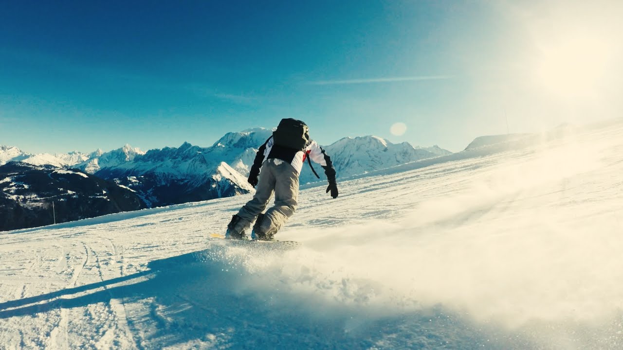 Alps Snowboarding Megève 2016 Gopro Hero 4 Black & Feiyu-Tech G4 ...