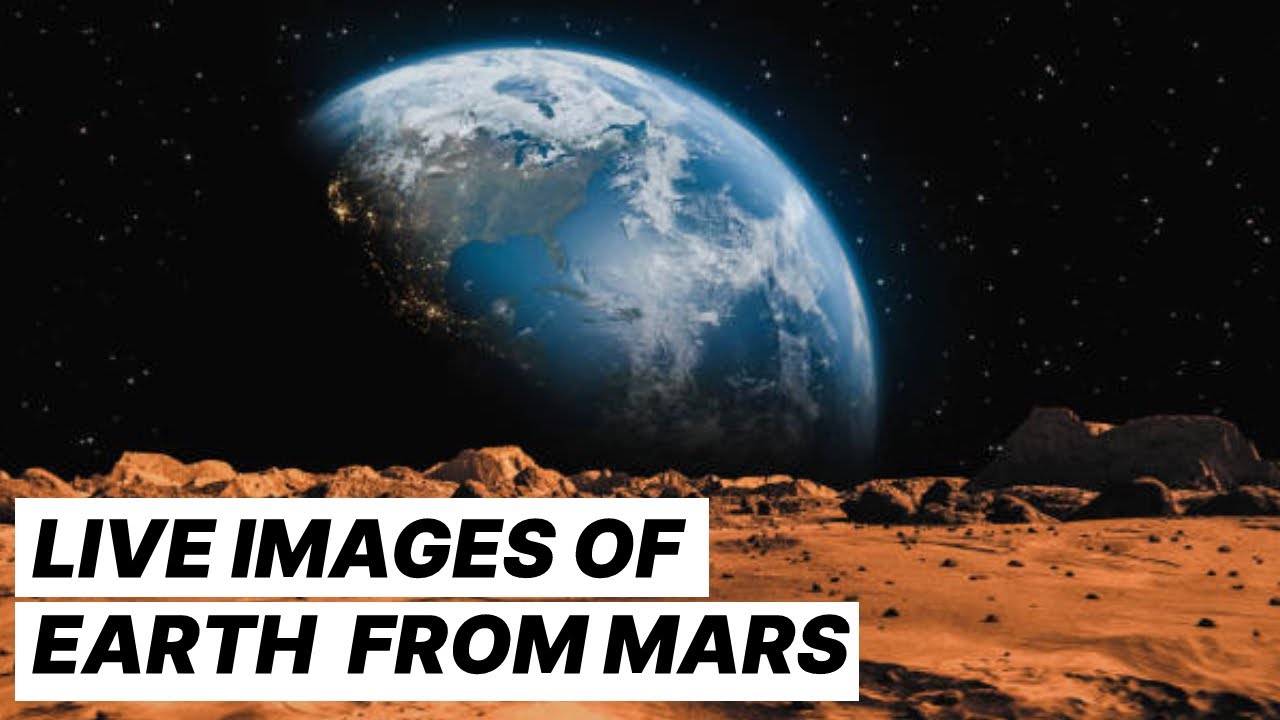 ASTONISHING Pictures Of Earth Captured From Mars - YouTube