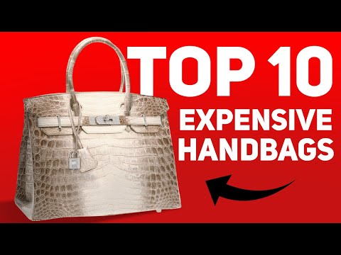 Ten most expensive luxury women's handbags - YouTube