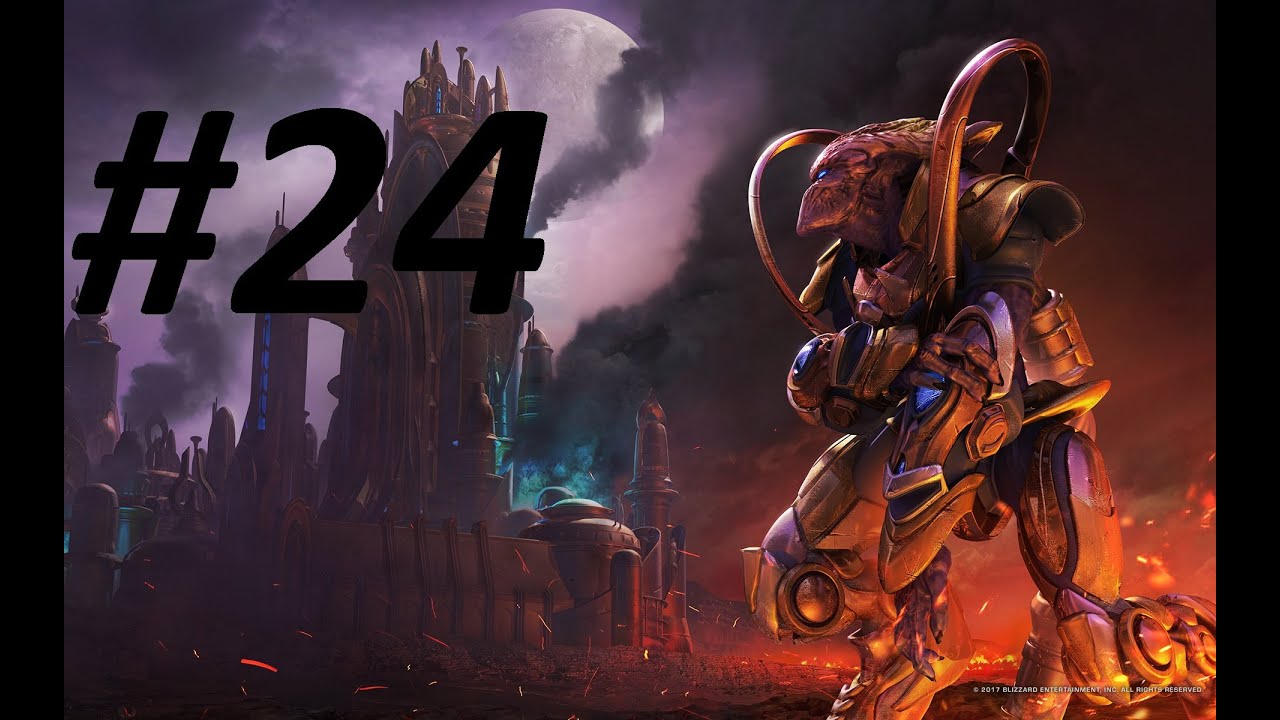 Starcraft Remastered / Protoss Campaign #24 The hunt of Tassadar /full ...