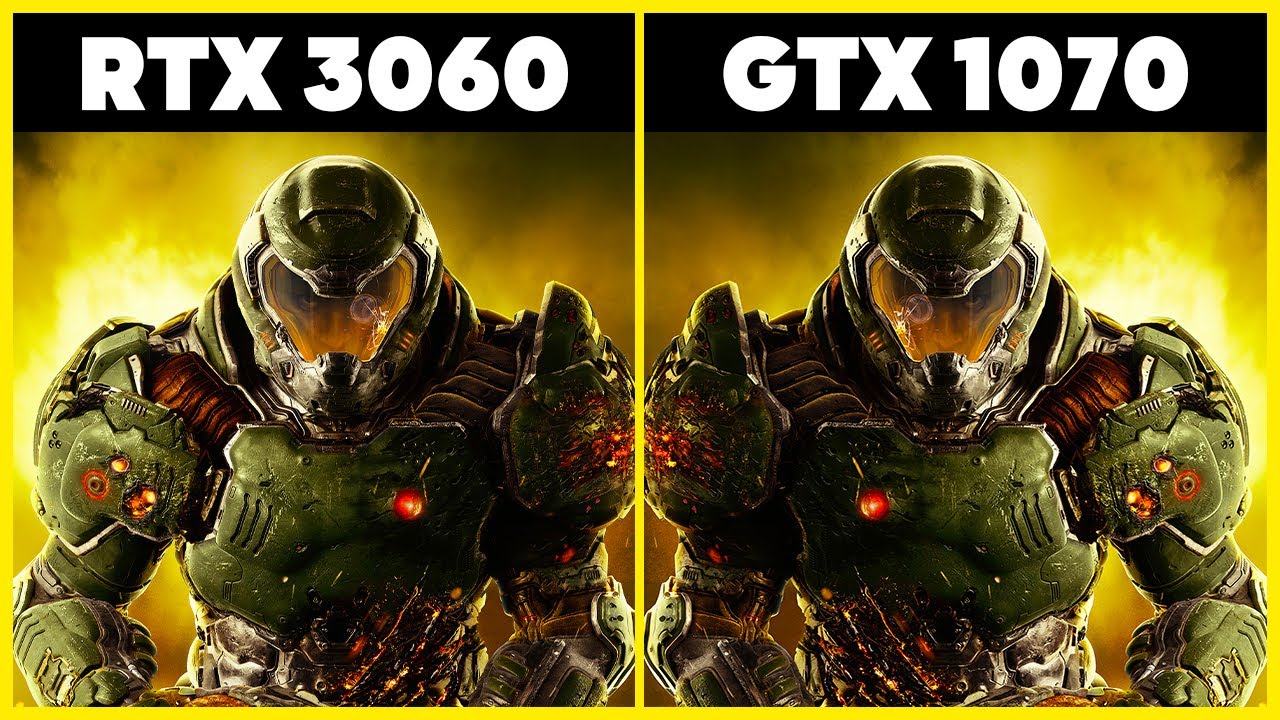 RTX 3060 VS GTX 1070 Gaming Benchmarks l 2K l 4K - YouTube