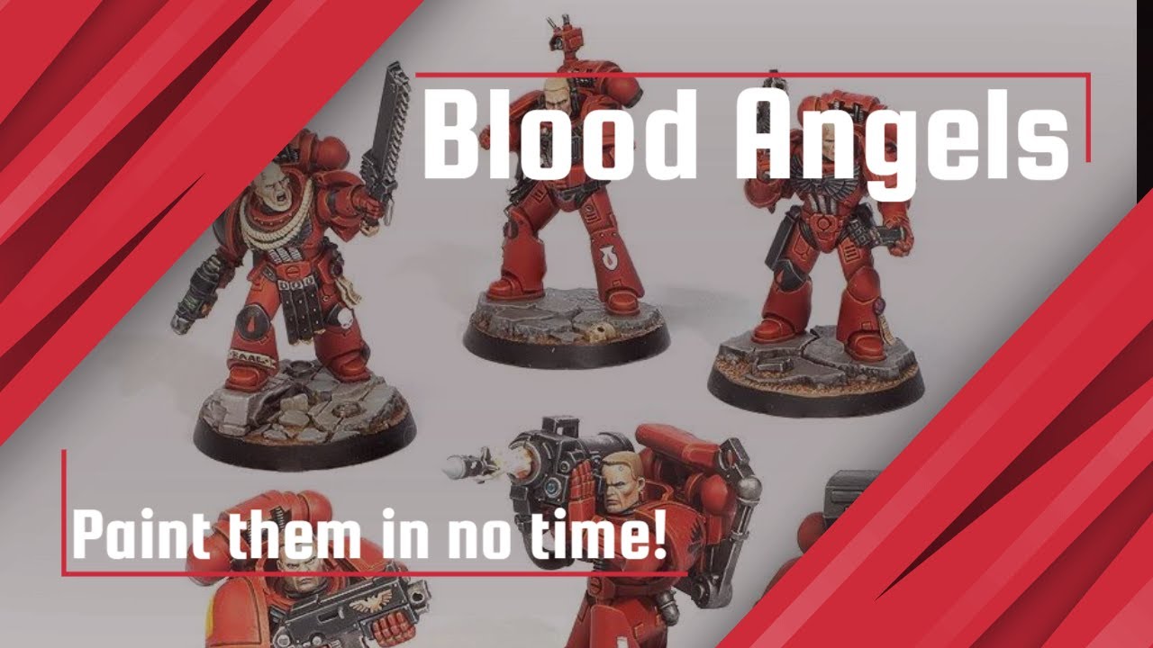 Get Your Blood Angels Ready for Battle in No Time! - YouTube