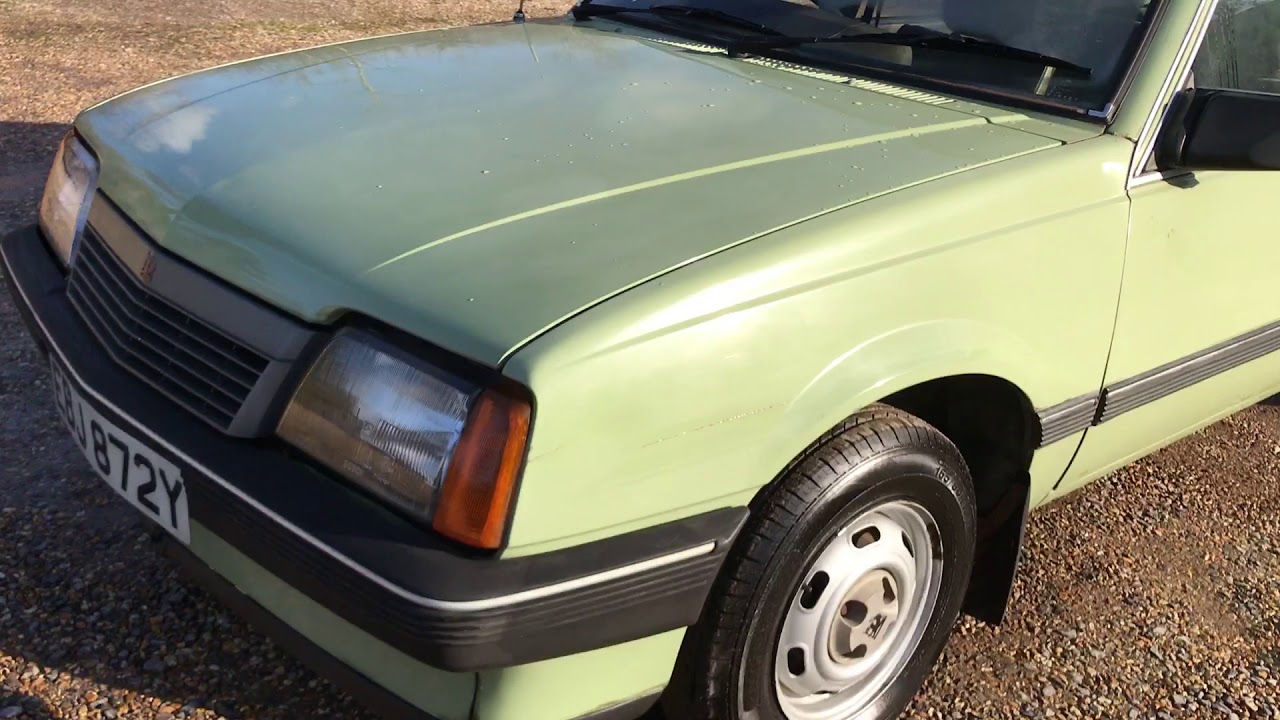 Vauxhall Cavalier MK2 1300 - Bradley James Classics - YouTube