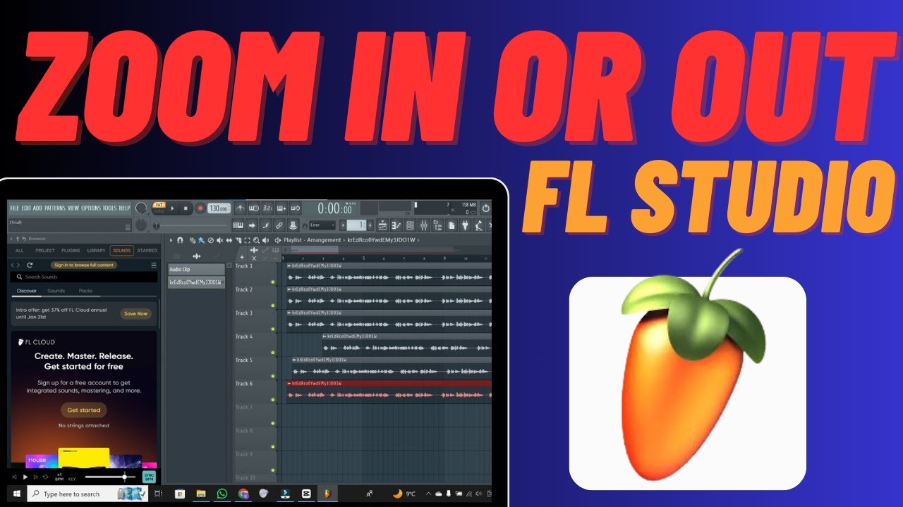 How To Zoom In & Out In Fl Studio - 4 Ways - YouTube