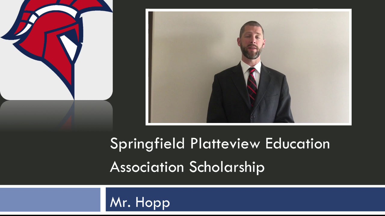 Springfield Platteview Education Association Scholarship 2020 - YouTube