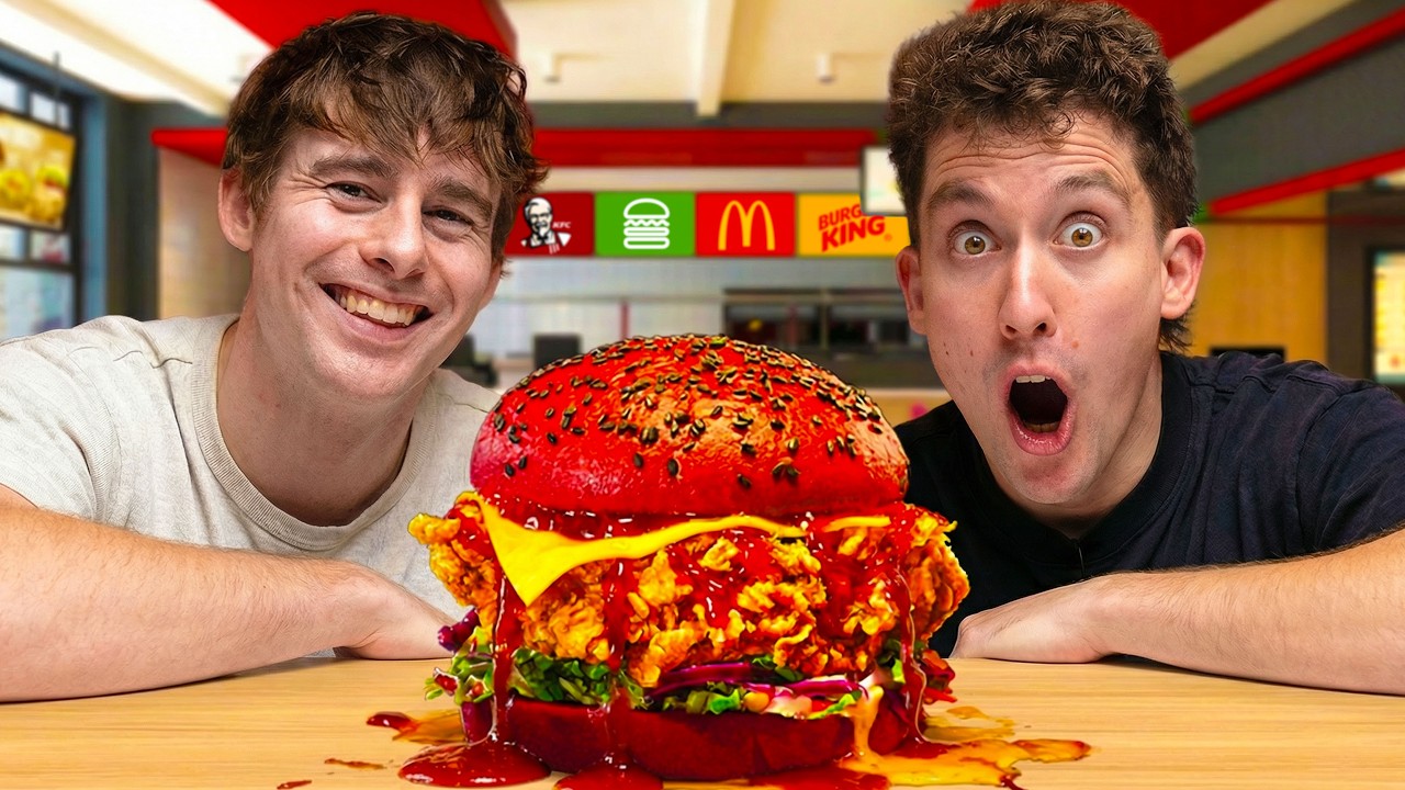 We tried the Weirdest Fast Food! - YouTube