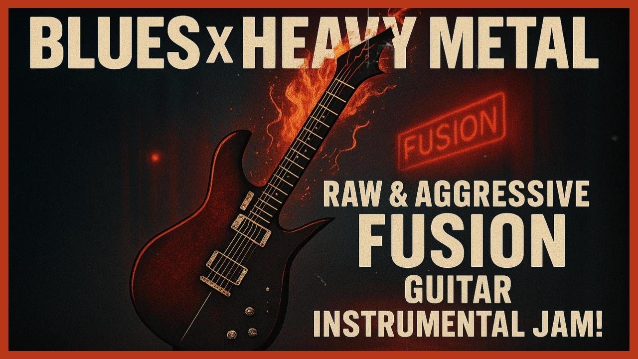 Blues x Heavy Metal | Raw & Aggressive Fusion Guitar Music - YouTube