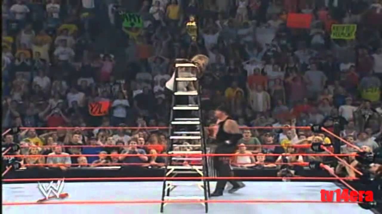 Jeff Hardy Vs. The Undertaker Ladder Match RAW 2002 Highlights - YouTube
