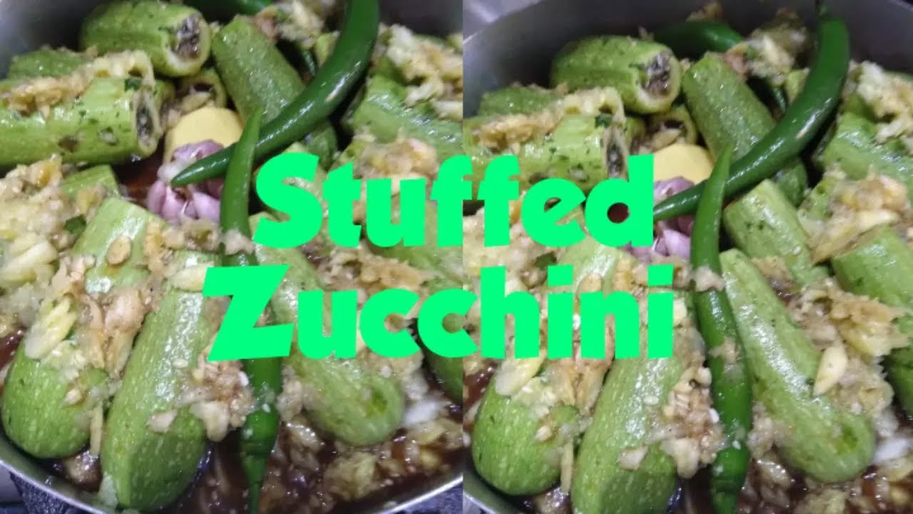 stuffed zucchini syria cuisine - YouTube