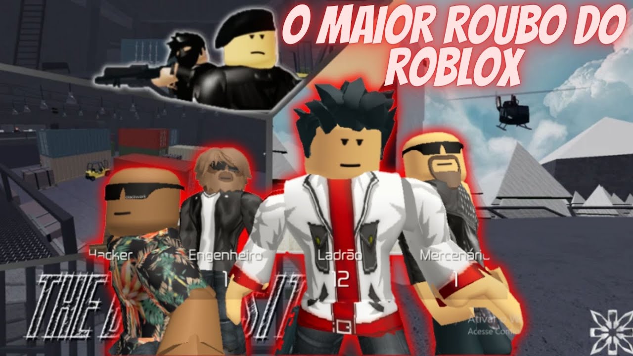 COMO ROUBAR UM BANCO NO ROBLOX - YouTube