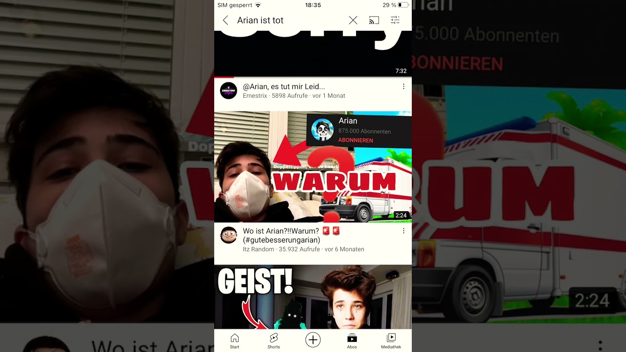 Arian ist Tot!Es ist offiziell - YouTube